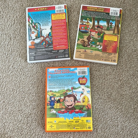 Pbs Kids | Media | Curious George Lot Of 3 Dvds Pbs Kids Shows ...